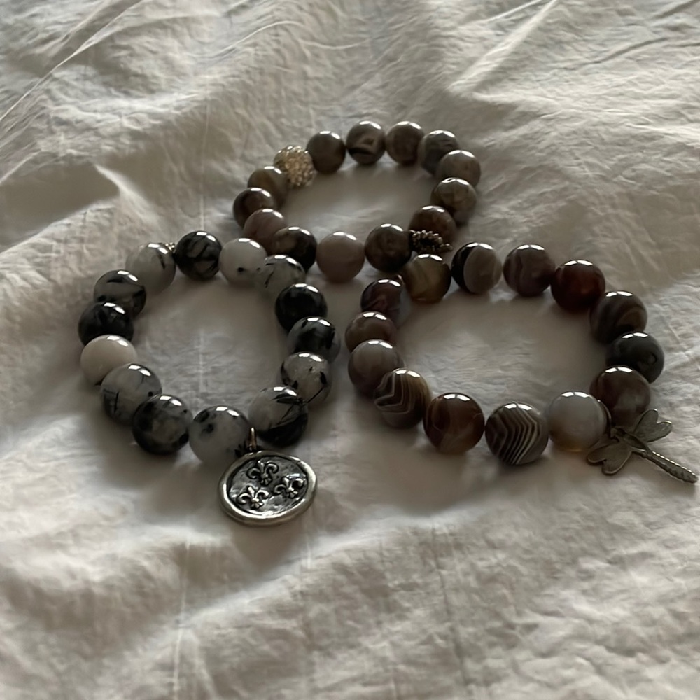 3 Powerbeads By Jen Bracelets - Gem